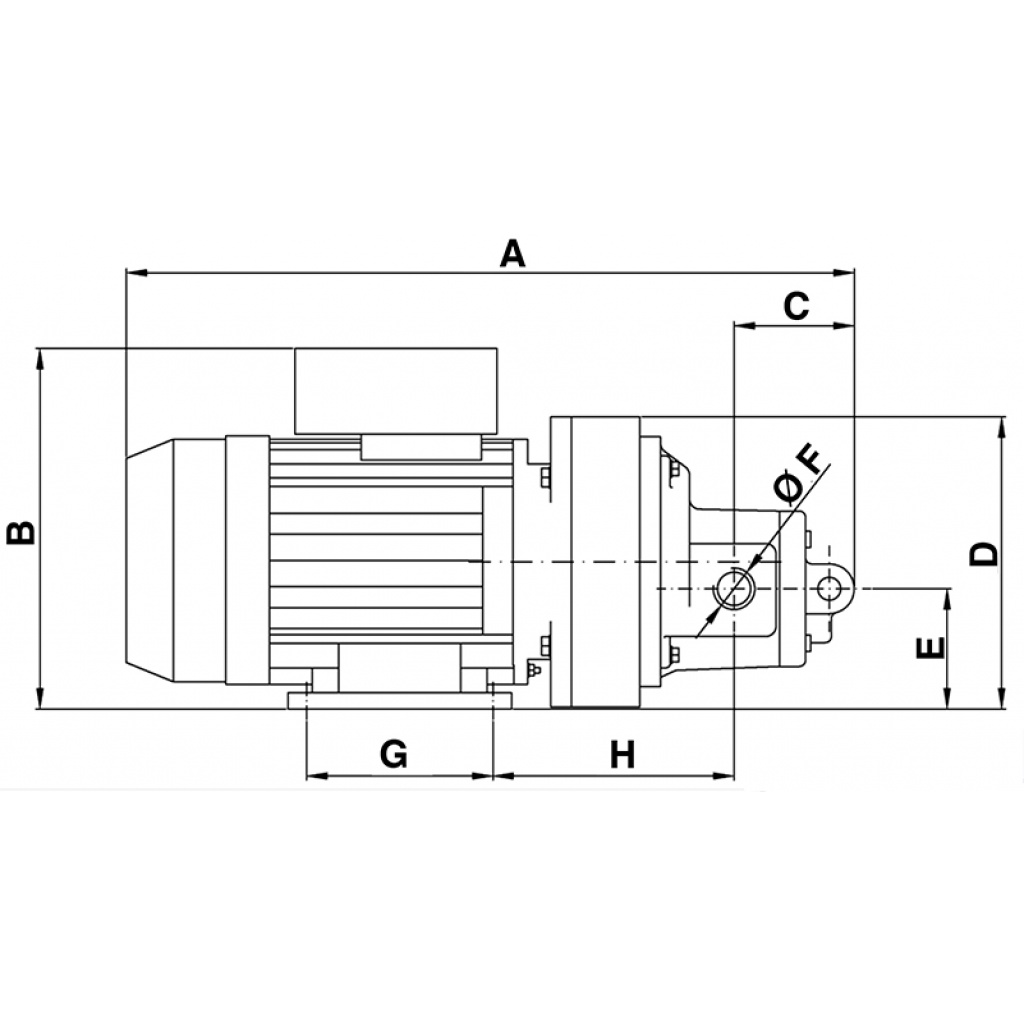 Gear pump R16 – 230/400 T – 1600 l/h – Mastrapumps