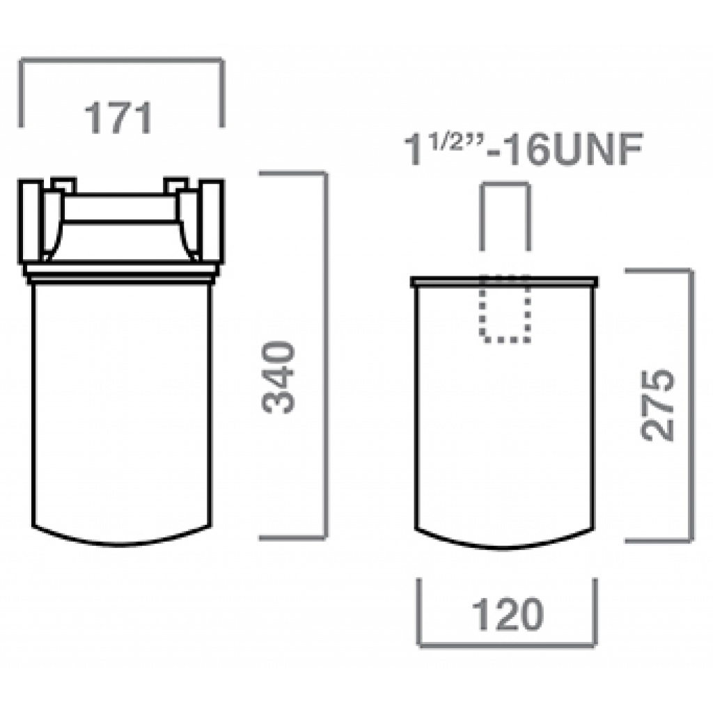 Water captor filter 150 l/min – Mastrapumps